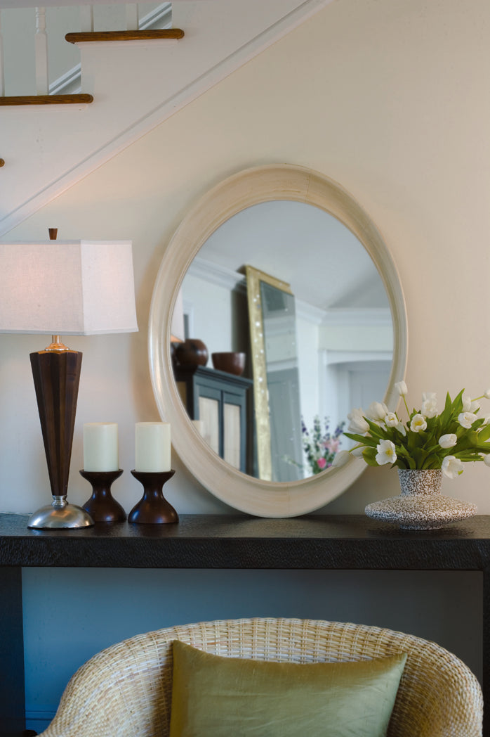 Modern Oval Mirror – APF Munn Luxury Mirrors